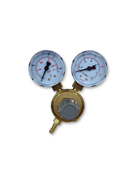 Reduktor Argon CO2 mini z 2 manometrami do butli do migomatu.